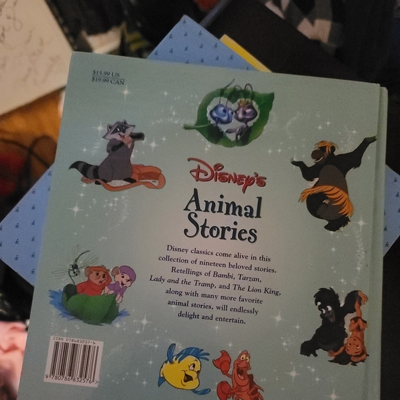 Disney | Toys | Disneys Animal Stories Hardcover Book | Poshmark